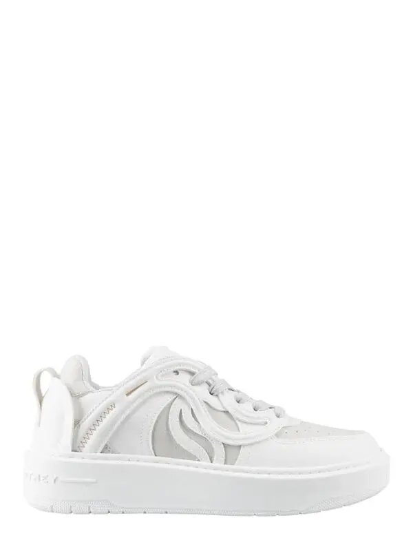 Stella McCartney S-wave 1 Lace-up Sneakers - White