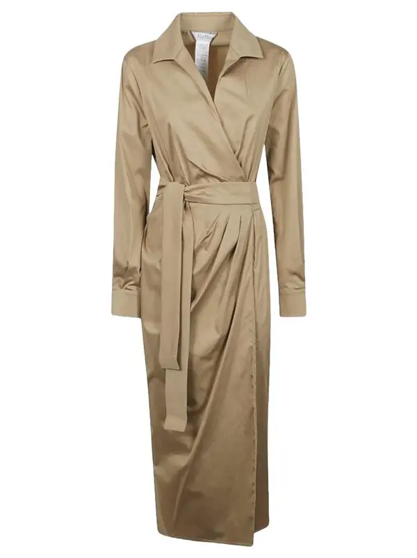 Max Mara Belted Shirt Dress - No