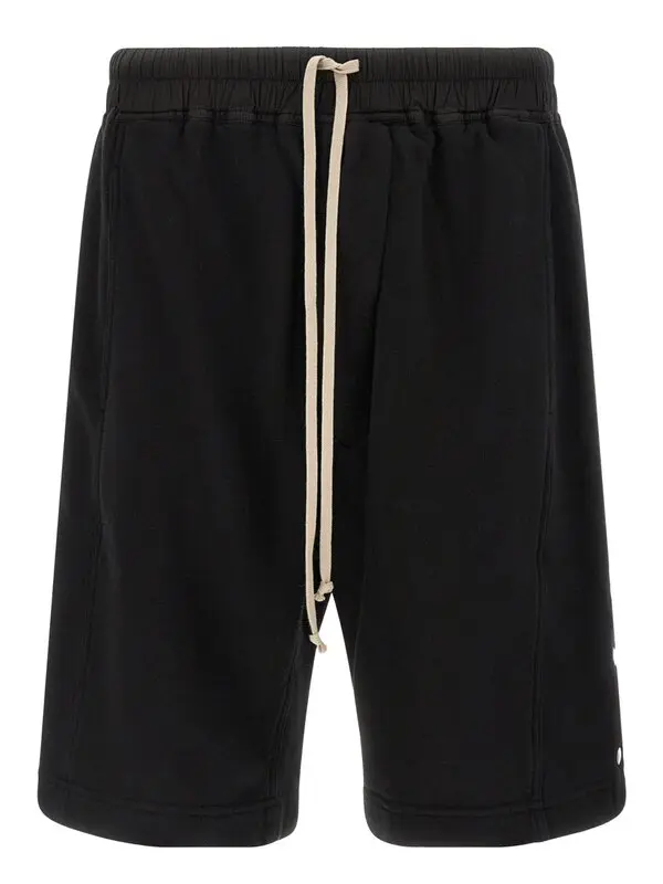 Rick Owens Wide Pusher Shorts - Black