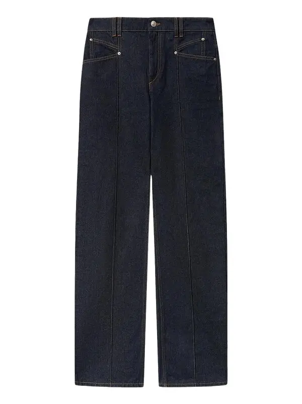 Isabel Marant Étoile Drolane Wide-leg Pants - Black