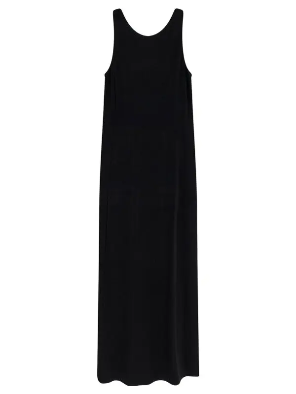 Max Mara Sleeveless Maxi Dress With Flared Skirt - Red