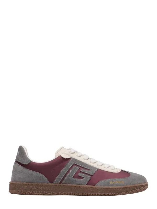 Balmain Swan Trainers - Red