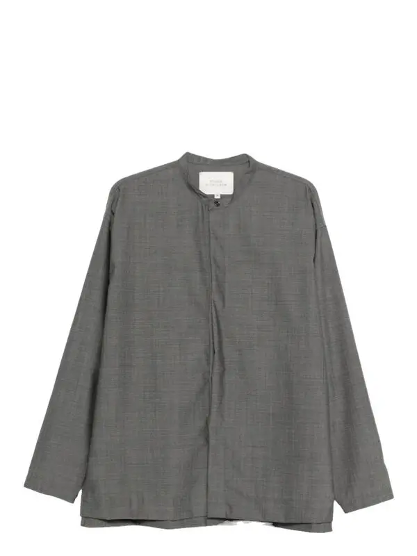 Studio Nicholson Long-sleeved Shirt - Grey