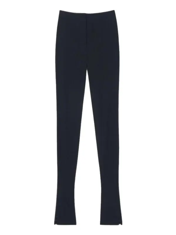 Jacquemus Obiou Slit Detailed Pants - Black