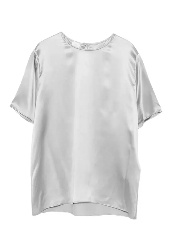 Eleventy Silk Blouse - White