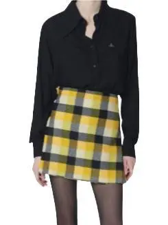 VIVIENNE WESTWOOD Embroidered Orb Button-up Shirt - Black