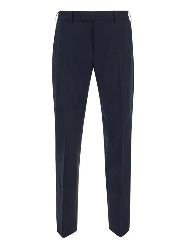 PT TORINO Tailored Twill Trousers - Black
