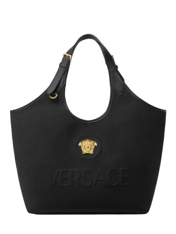 Versace La Medusa Tote Bag - Black