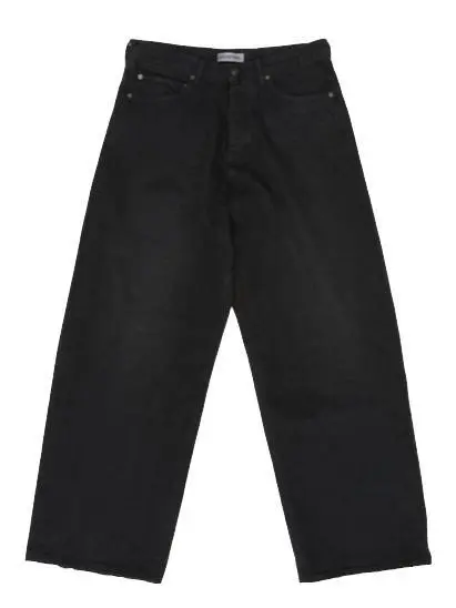 Balenciaga Wide-leg Jeans - Black