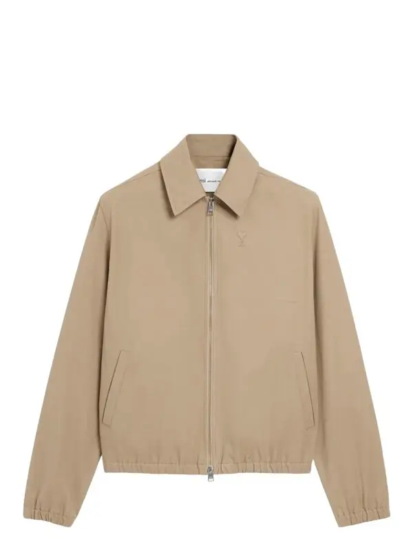 Ami De Coeur Zipped Jacket - Nude