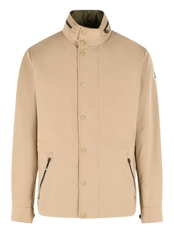 Moncler Long-sleeved Reversible Jacket - Beige