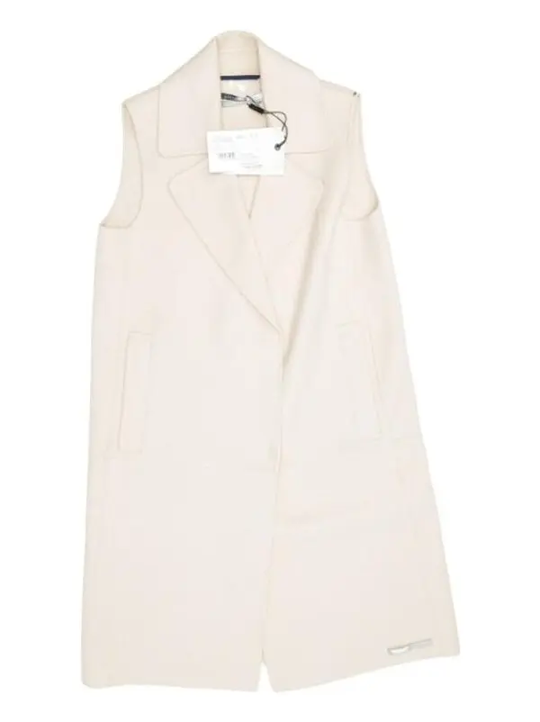 Sportmax Tenente Waistcoat - Nude