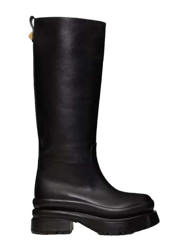 Valentino Garavani Roman Stud Knee-high Boots - Black