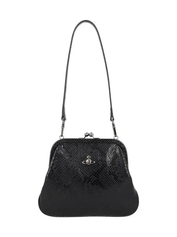 VIVIENNE WESTWOOD Frame Shoulder Bag - Black