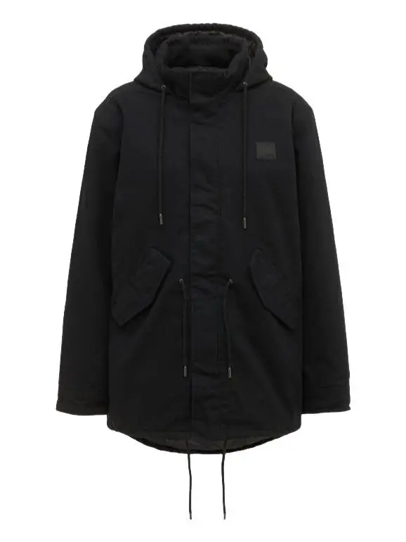 Wardrobe.NYC Hooded Parka - Black