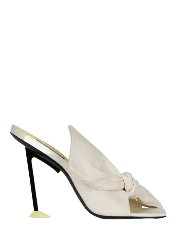 Givenchy Boudoir Heeled Mules - Ivory