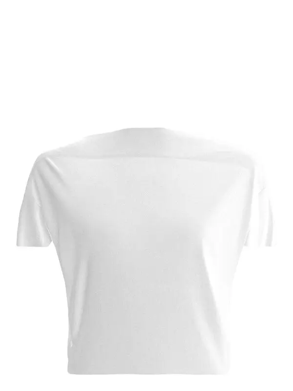 Jacquemus Draped Open-back T-shirt - White