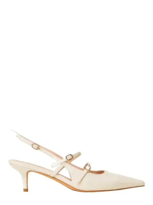 TWINSET Slingback Strappy Heeled Pumps - Lily Color
