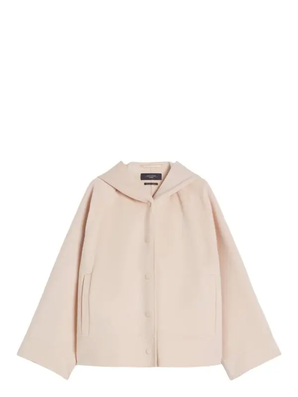 Max Mara Doliato Hooded Coat - Sand