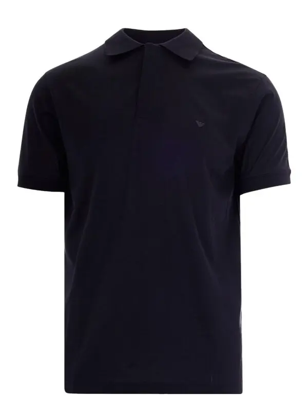 Emporio Armani Classic Short Sleeve Polo Shirt - Black