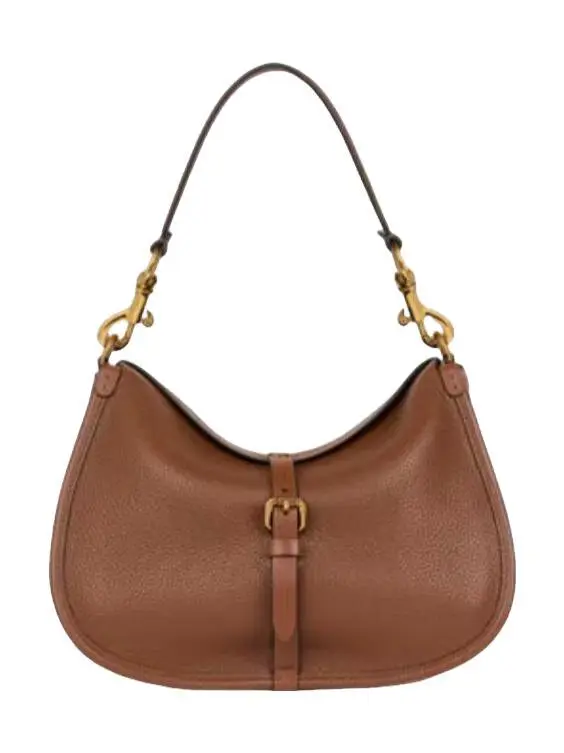 Etro Buckle Detailed Shoulder Bag - Brown