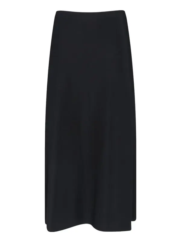 THE ROW Zipper Skirt - Black