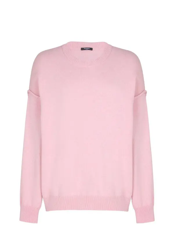 Balmain Eco-cashmere Sweatshirt - Pink