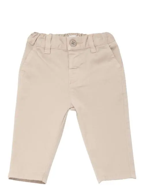 Emporio Armani Tailored Belt Loops Trousers - Beige