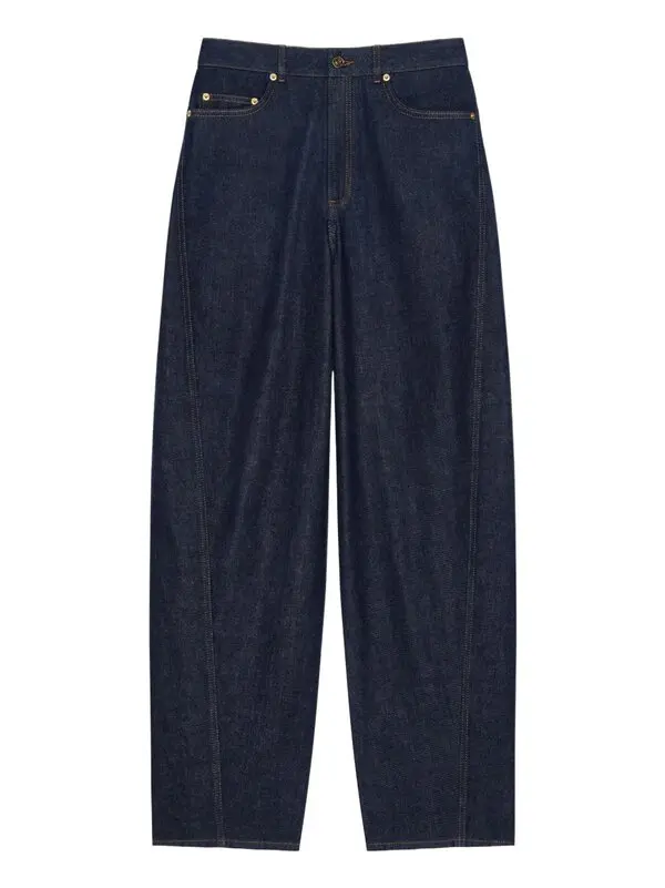 Givenchy Raw Cocoon Jeans - Dark Blue