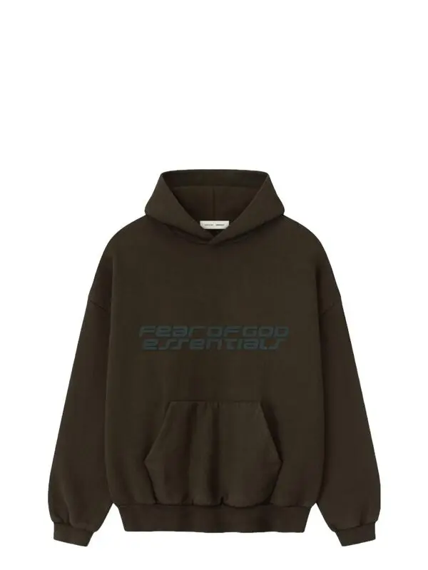 Fear Of God Heavy Fleece 90s Hoodie - Brown