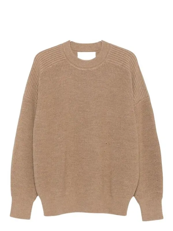Isabel Marant Étoile Ribbed Crew Neck Sweater - Nude