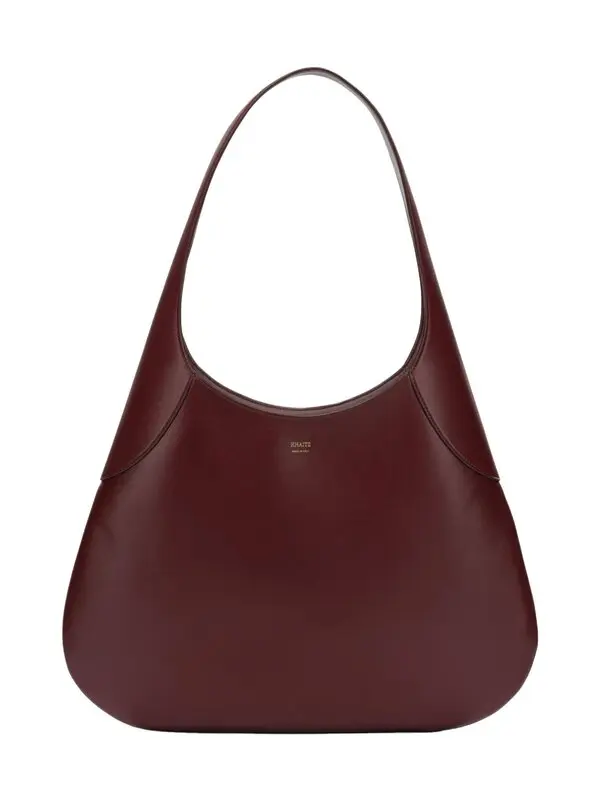 Khaite Joan Hobo Large Shoulder Bag - Bordeaux