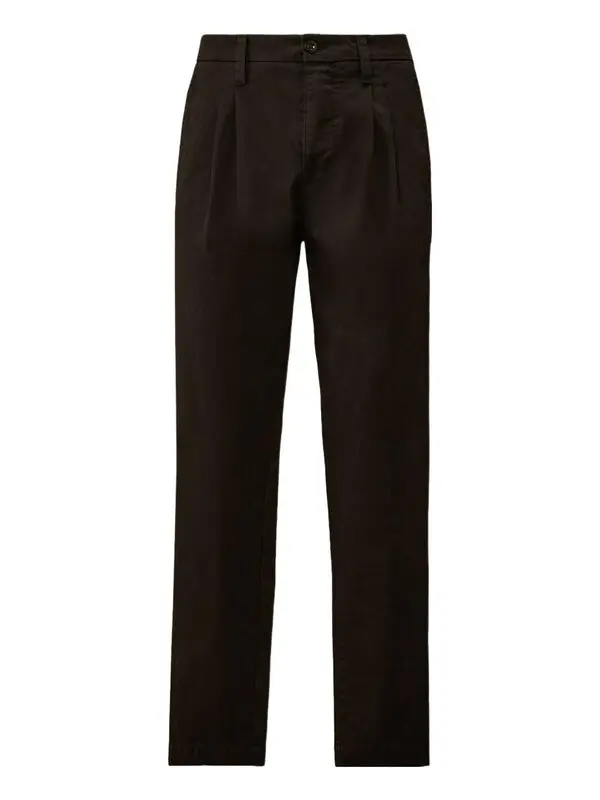 C.P. COMPANY Pleated Pocket Trousers - Black