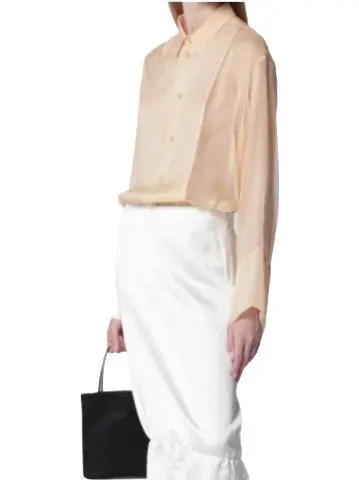 Alberta Ferretti Semi-sheer Shirt - Beige