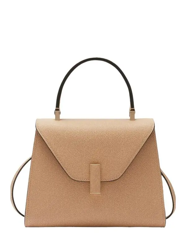 VALEXTRA Iside Foldover Top Tote Bag - Nude