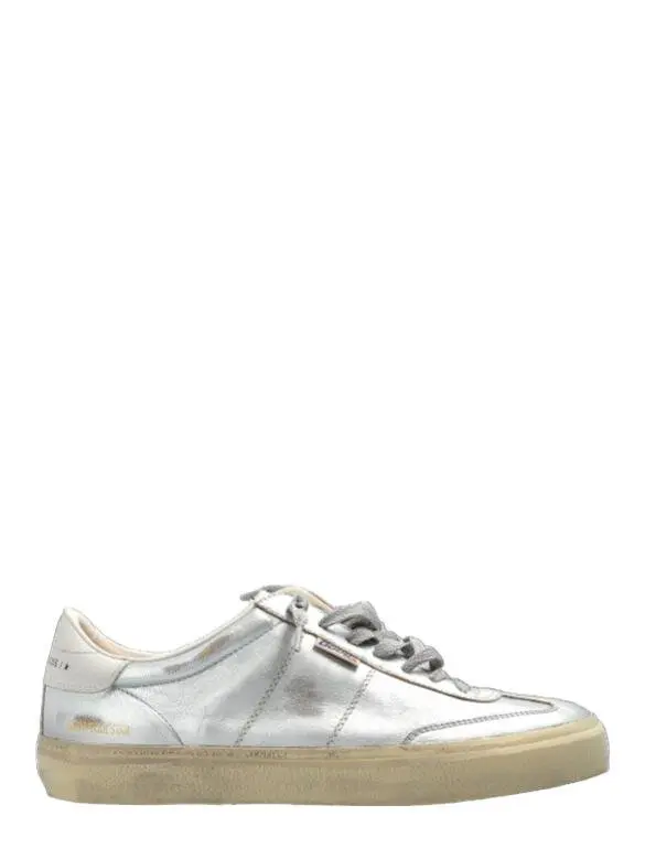 GOLDEN GOOSE Soul Star Low-top Sneakers - Silver