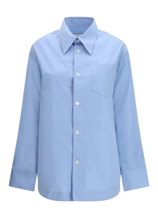 Ami De Coeur Long-sleeved Shirt - Blue