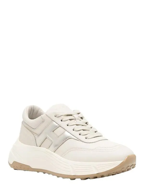 Hogan Hi-fi Lace-up Sneakers - White