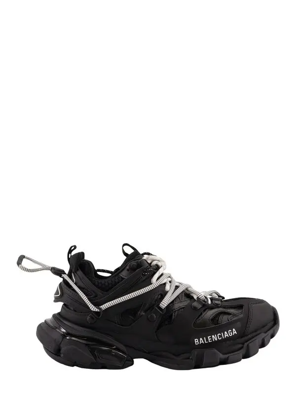 Balenciaga Track Trail Lace-up Sneakers - Black / White