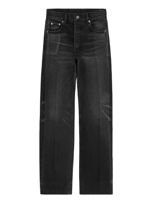 Celine Boyfriend Jeans In Cotton Denim - Max Black Wash