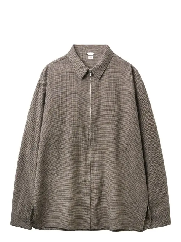 POST ARCHIVE FACTION (PAF) Zip Shirt - Dusk