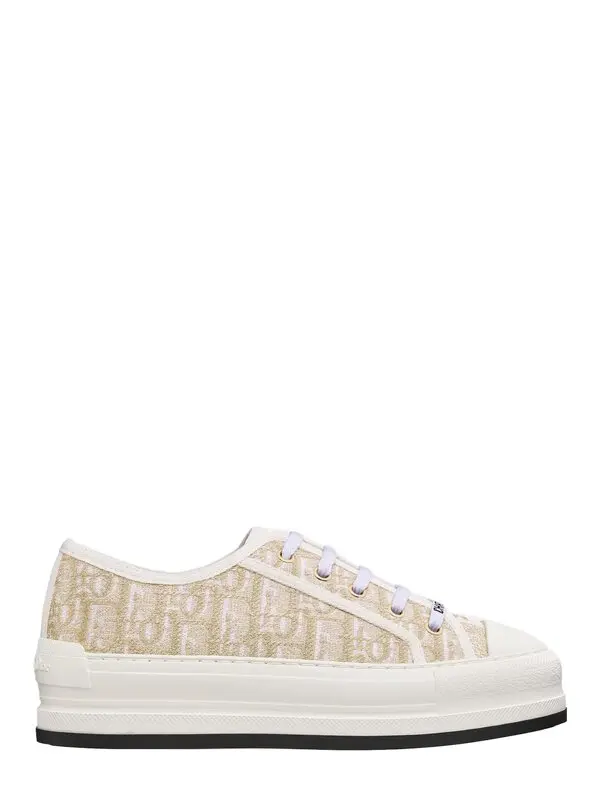 Dior Christian Walk'n' Platform Sneakers - White