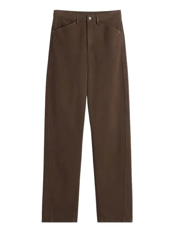 LEMAIRE Five Pockets Twisted Pants - Cacao