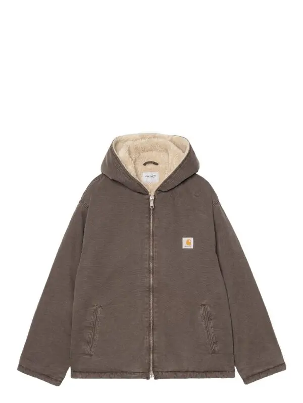 Carhartt Work In Progress Hooded Jacket - Brown