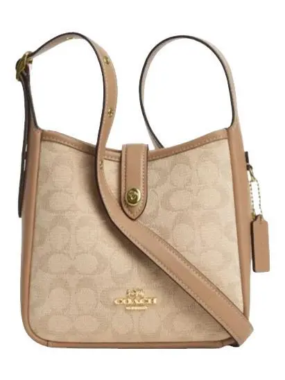 COACH Hadley Mini Crossbody Bag - Natural Dark Color And Multi-color