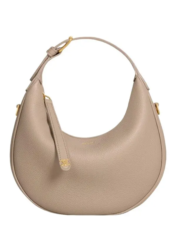Celine Teen Lulu Grained Calfskin Handbag - Safari
