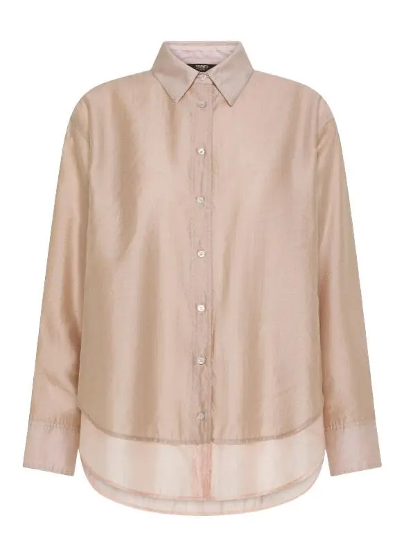 Seventy Layered Design Shirt - Light Pink, Retro Powder