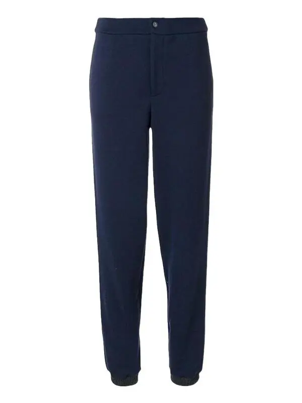 JO NO FUI Logo Track Pants - Black