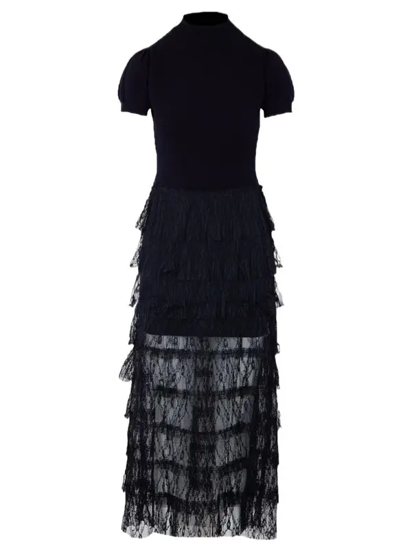 TWINSET Maxi Dress With Lace Detailing - No