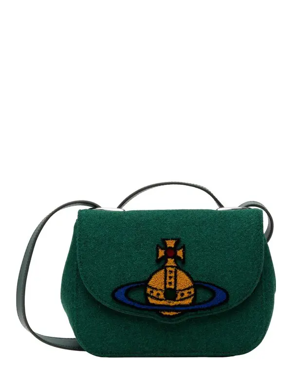VIVIENNE WESTWOOD Linda Crossbody Bag - Green